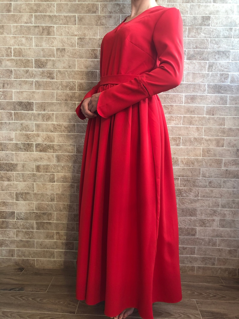 Handmaids Tale Dress the Handmaids Tale Costume Offred Dress - Etsy