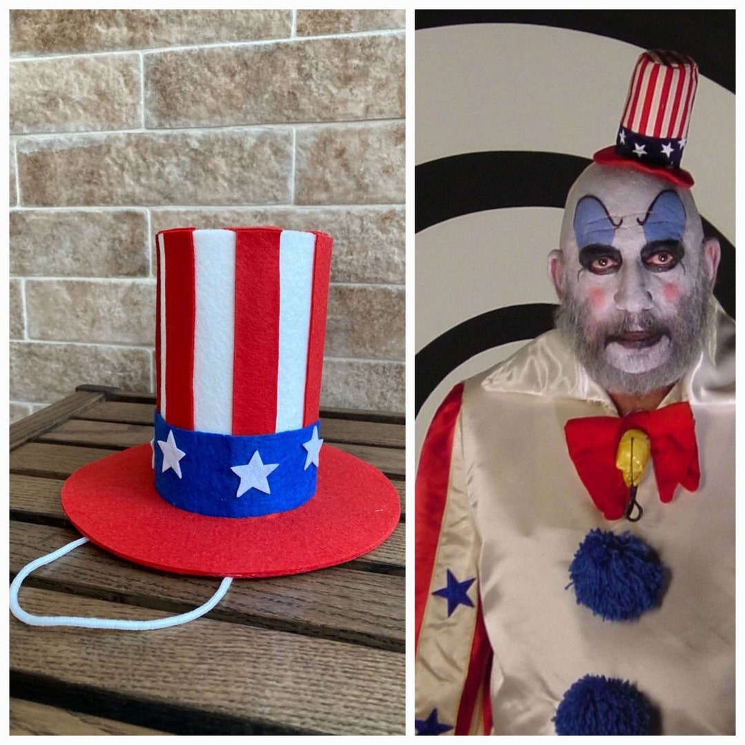 Hat Captain Spaulding House Costume 1000 Corpses Clown Costume ...