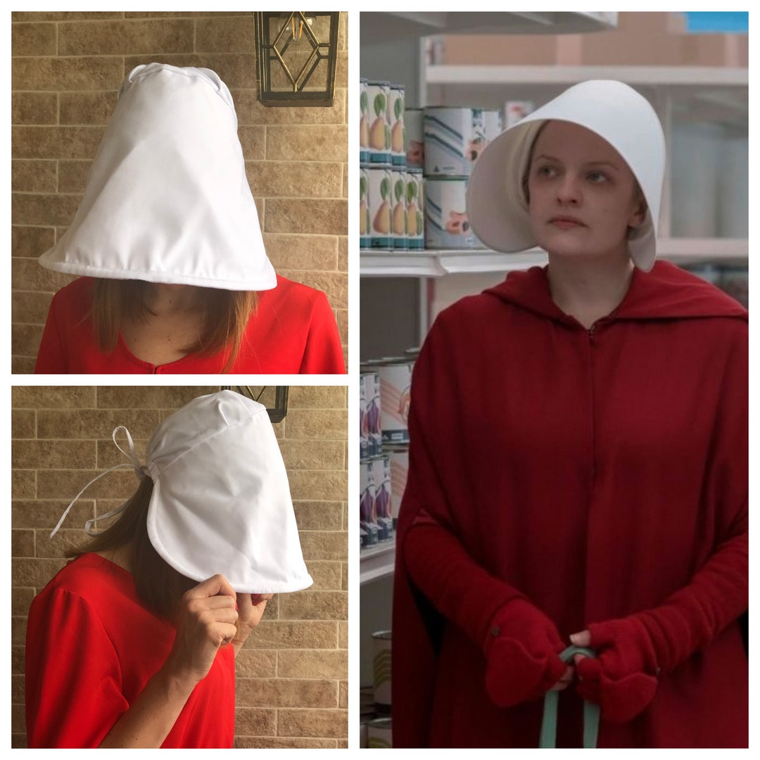 Buy Handmaids Tale Wings Bonnet Cap the Handmaid's Tale Costume Offred ...