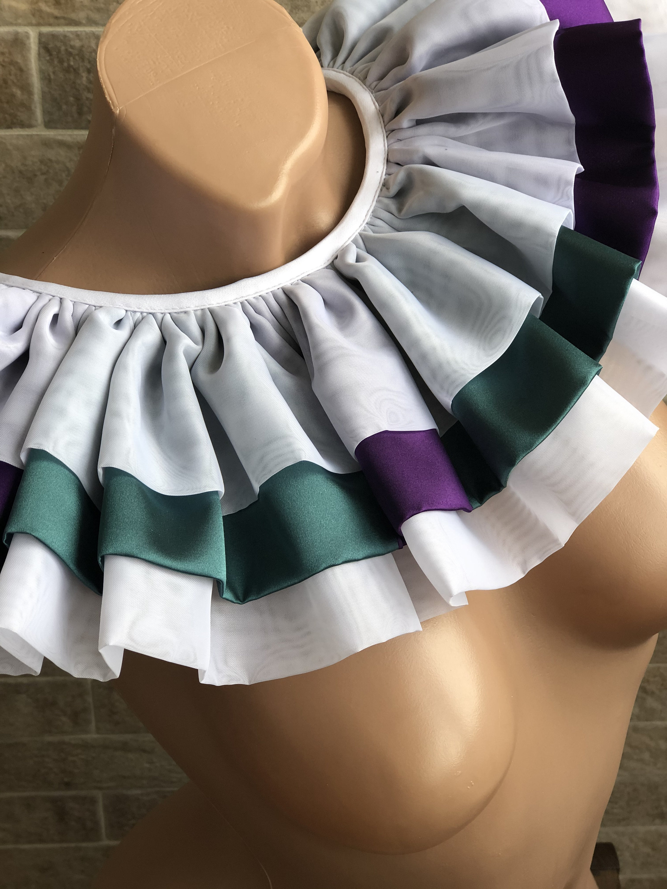 Clown Neck Ruffle Clown Costume Pennywise Costume Neck Ruff | Etsy