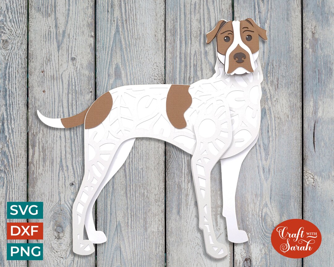 Bull Arab Dog SVG | Layered Bull Arab Cutting File - Etsy