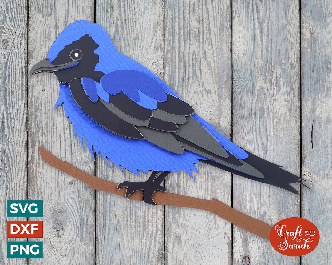 Purple Martin Bird SVG | Layered Purple Martin Bird Cutting File - Etsy