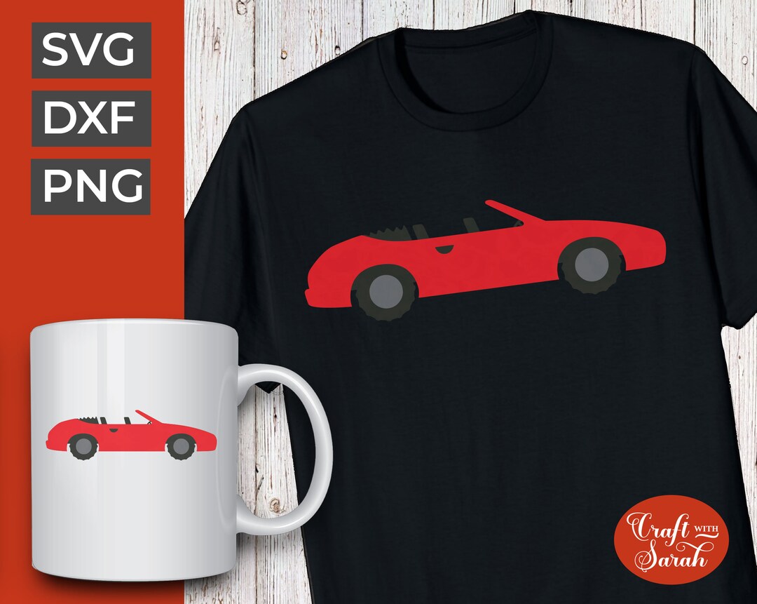 Convertible Car SVG | Vinyl Convertible Car - Etsy