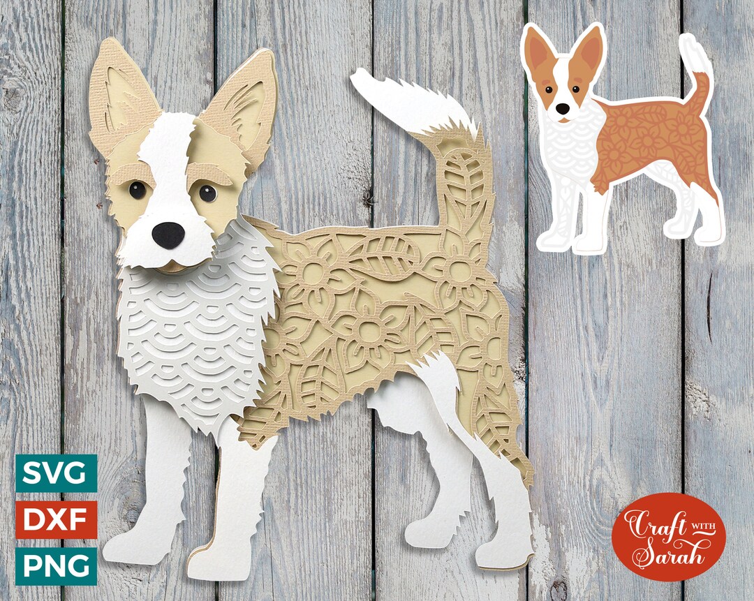 Portuguese Podengo SVG | Layered Portuguese Podengo Pequeno Cutting ...