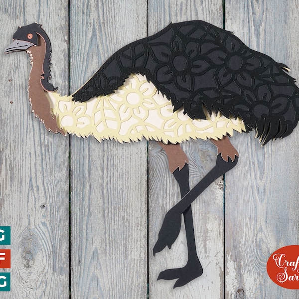 Emu Svg - Etsy
