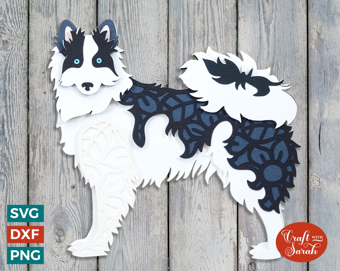 Yakutian Laika SVG | 3D Layered Yakutian Laika Cutting File - Etsy