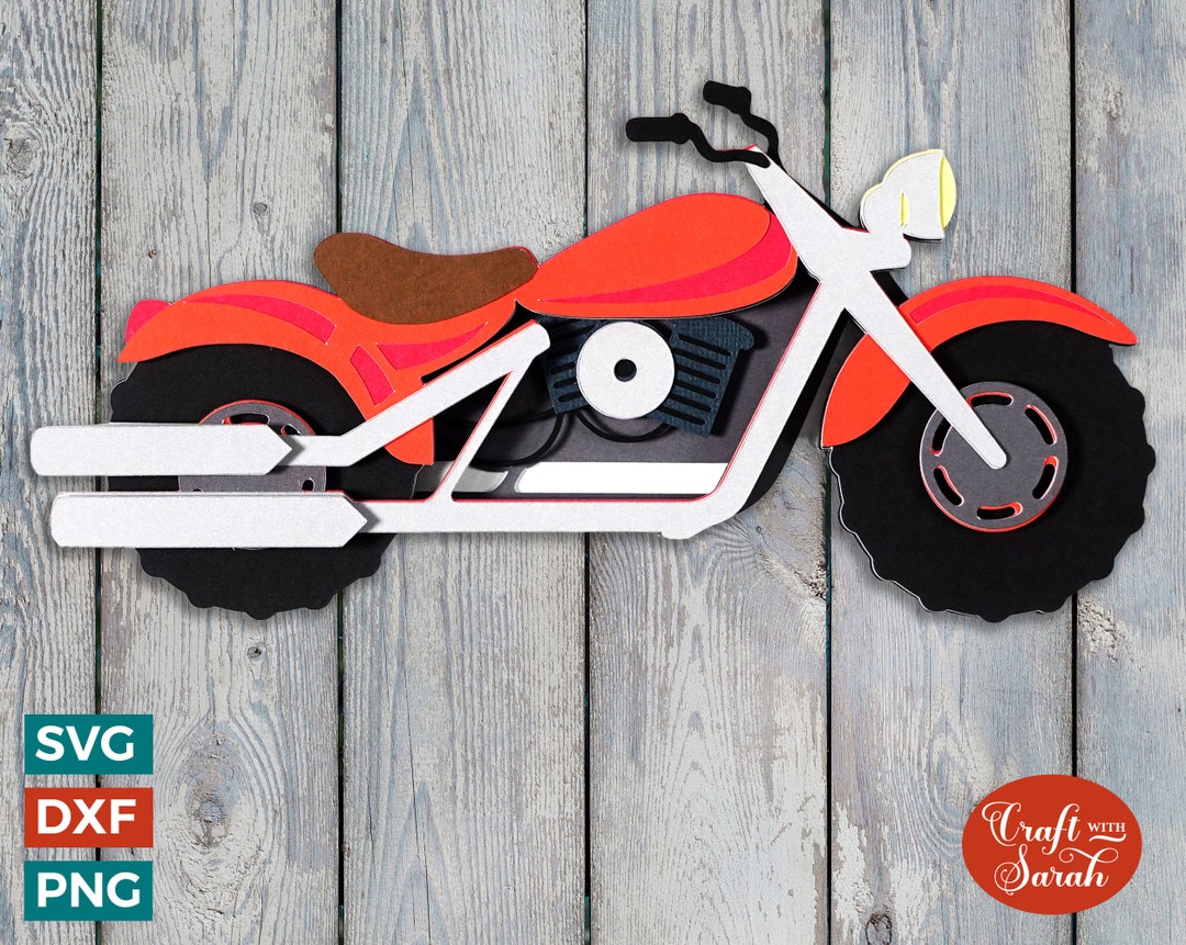 Motorbike SVG | Motorbike Layered SVG - Etsy