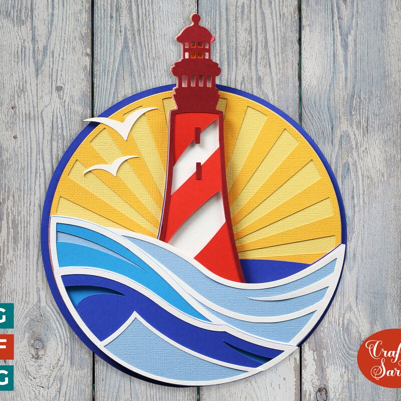 Lighthouse Svg - Etsy
