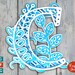 Letter C 3D Alphabet SVG for Cricut, 3D SVG Letters C Monogram - Etsy