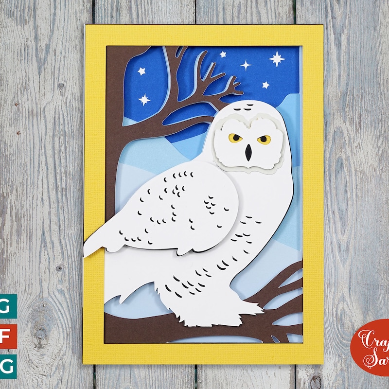 Owl Card - Etsy