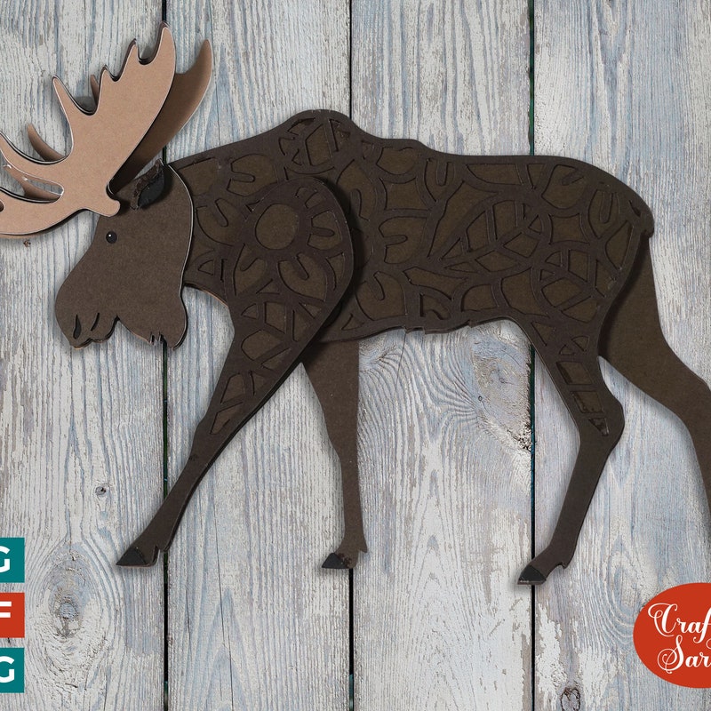 Moose Svg - Etsy