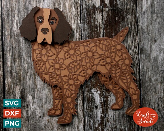 Boykin Spaniel SVG Layered Boykin Spaniel Cutting File | Etsy