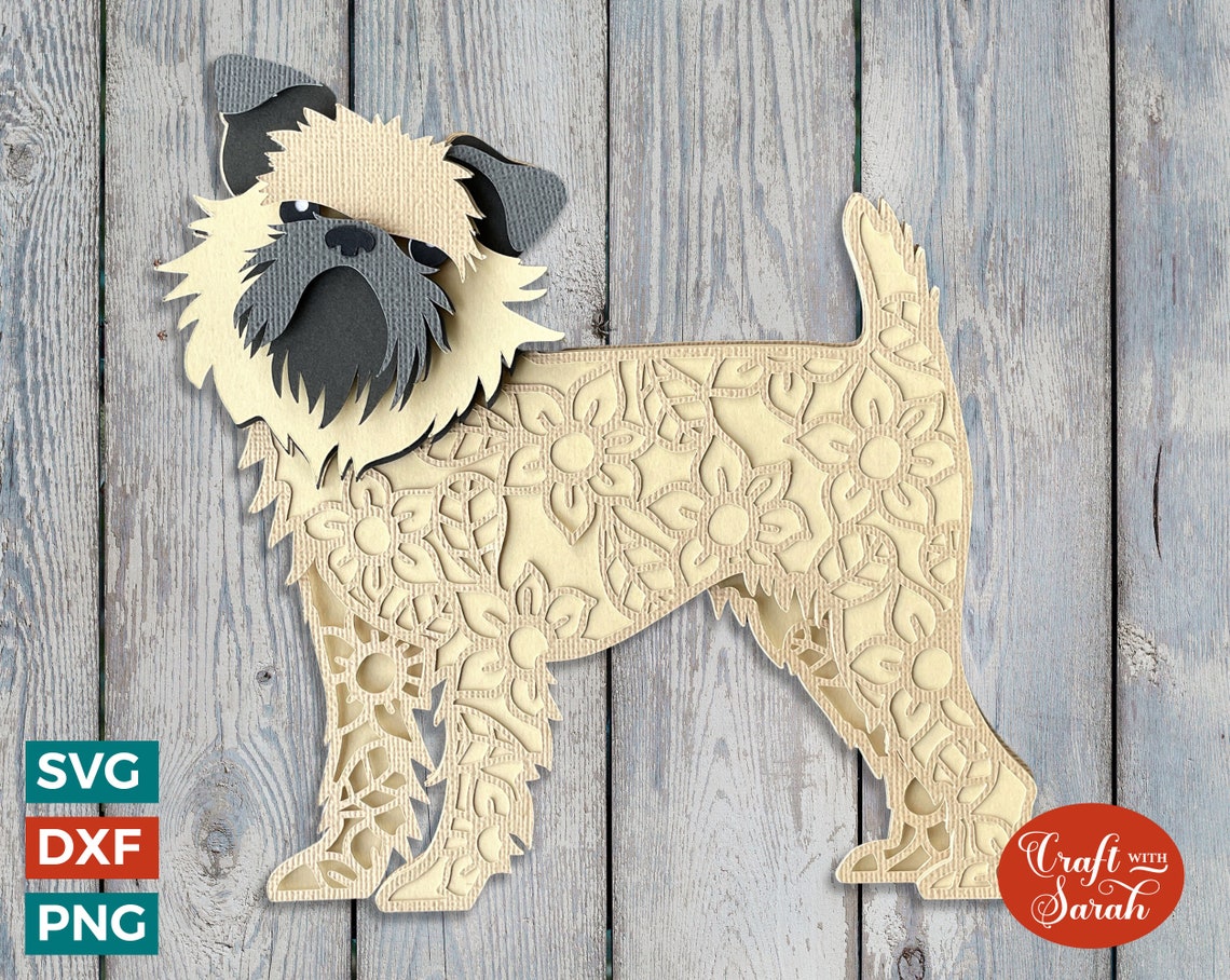 Brussels Griffon SVG Layered Griffon Bruxellois Cutting File - Etsy
