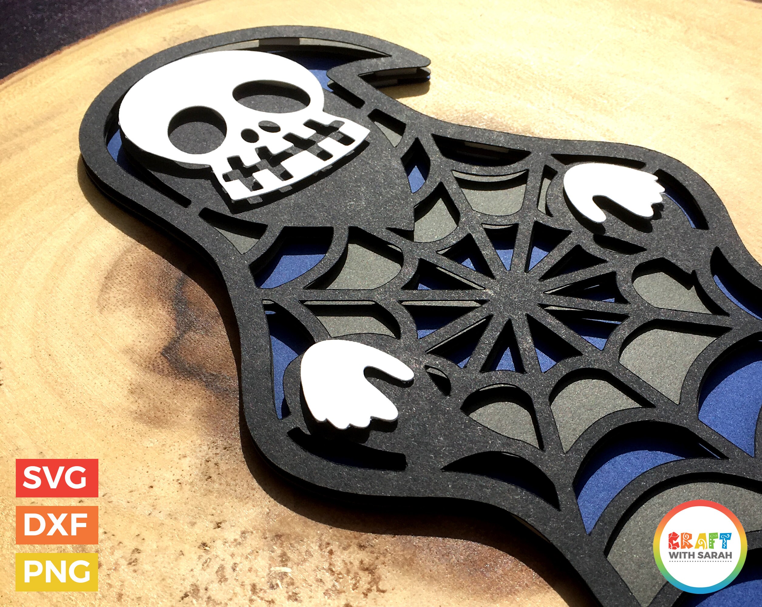 Grim Reaper SVG Layered Grim Reaper Halloween Cutting File - Etsy UK