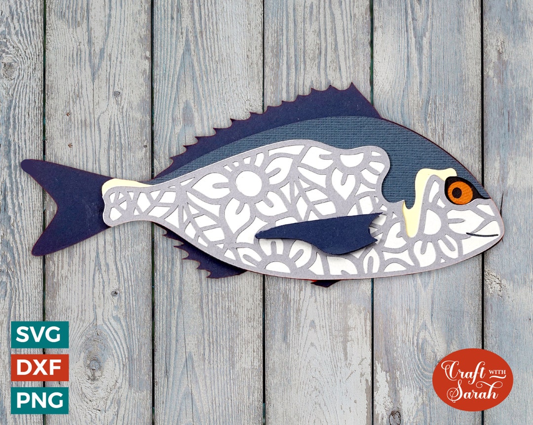 Fish SVG | Layered Fish Cutting File - Etsy