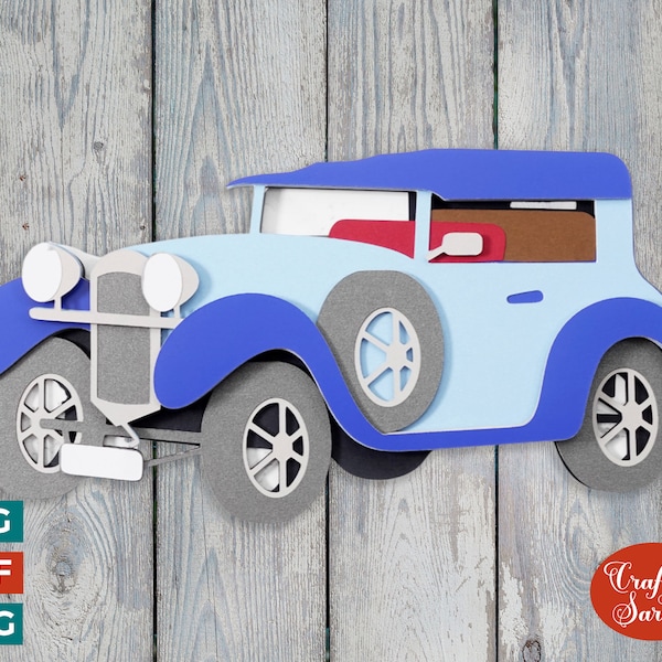 3d Car Svg - Etsy