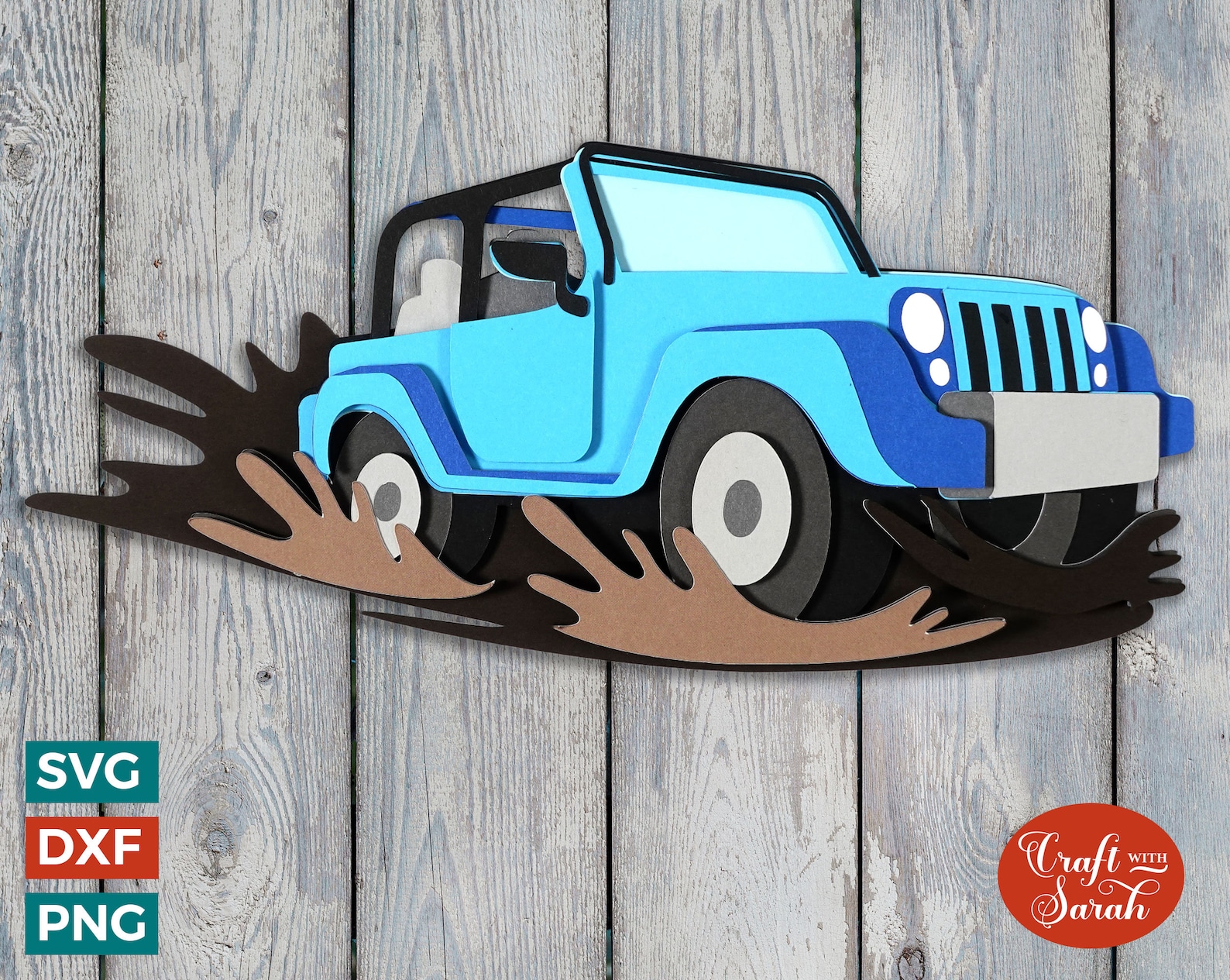 4x4 SVG | 4x4 Car Layered SVG - Etsy