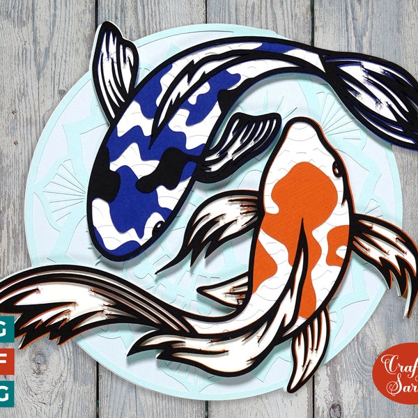 Fish Mandala Svg - Etsy