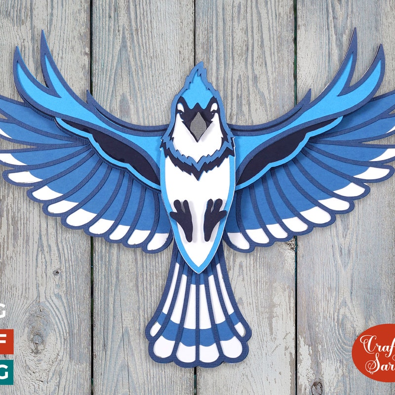 Blue Jay Wings - Etsy