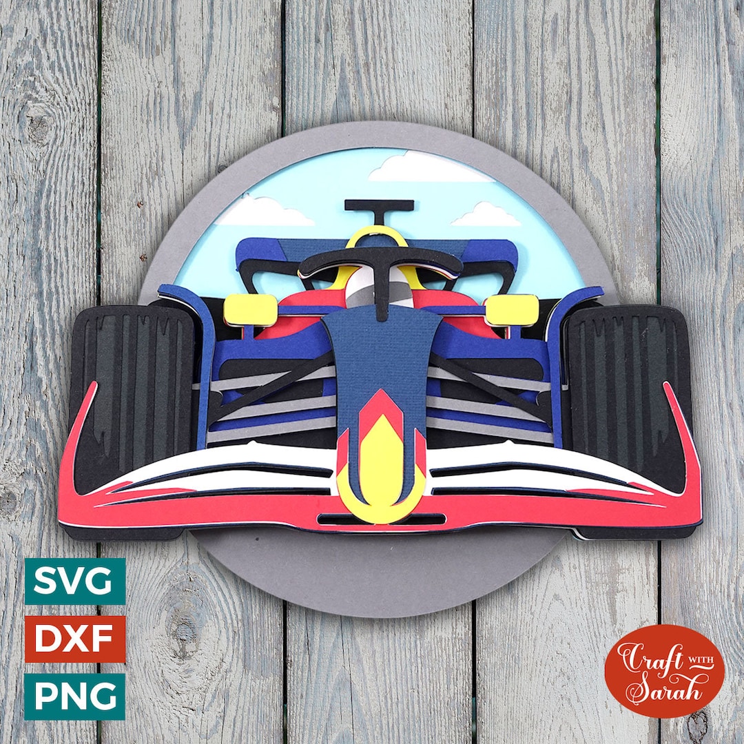 Formula 1 SVG | F1 Sports Car Cut Files - Etsy