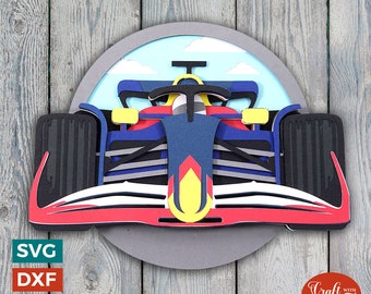 Formula 1 Car Svg - Etsy