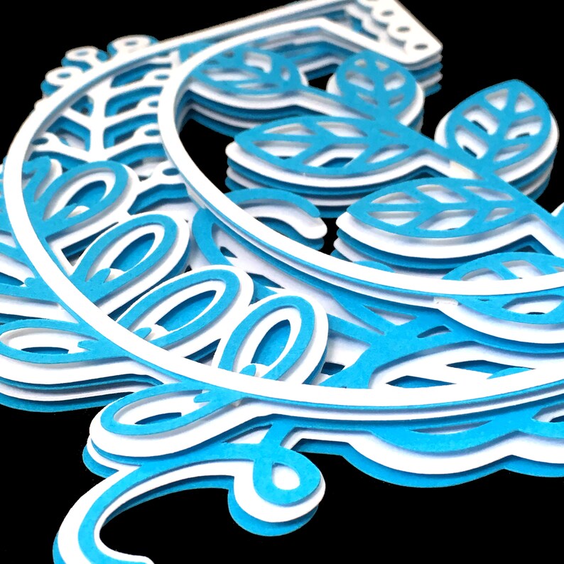 Letter C 3D Alphabet SVG for Cricut 3D SVG Letters C Monogram - Etsy