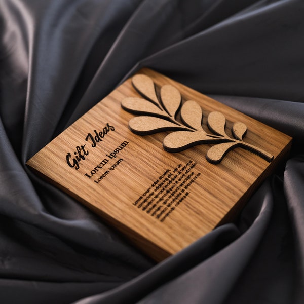 Wooden Recognition Plaque - Etsy