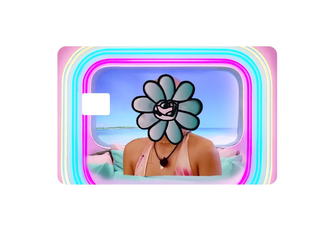 Luv Island Lee Ahh Credit Card Decal - Etsy