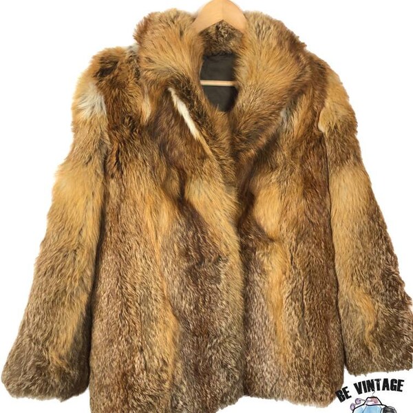 Vintage Fur Jacket - Etsy