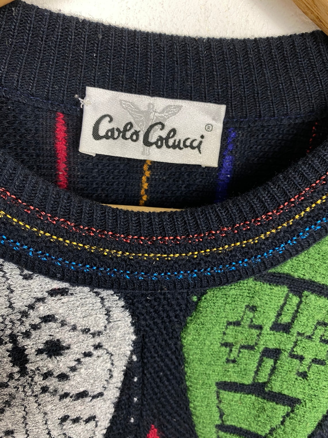 Vintage Carlo Colucci Pullover / Sweater / Kniter / Knitwear - Etsy