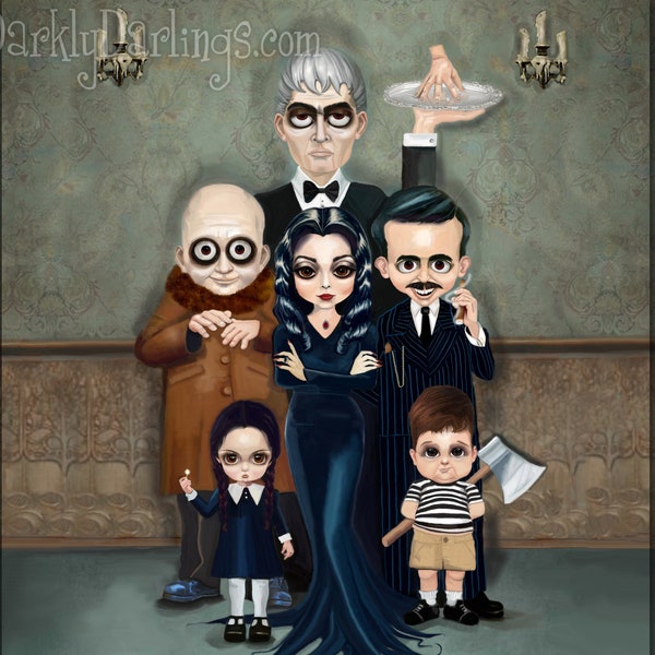 Addams Family Decor - Etsy