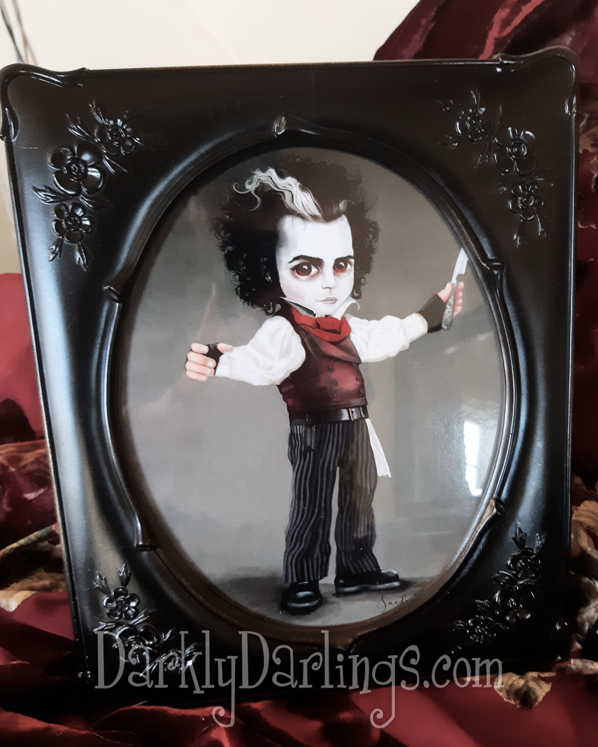 Sweeney Todd Art / Tim Burton Movie Poster - Etsy