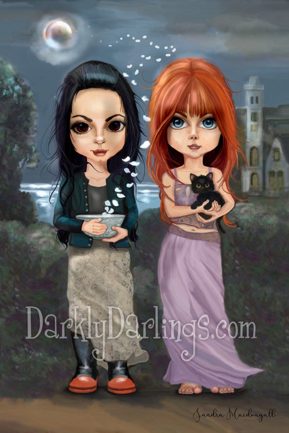 Practical Magic Art / Witch Sisters Print - Etsy Canada