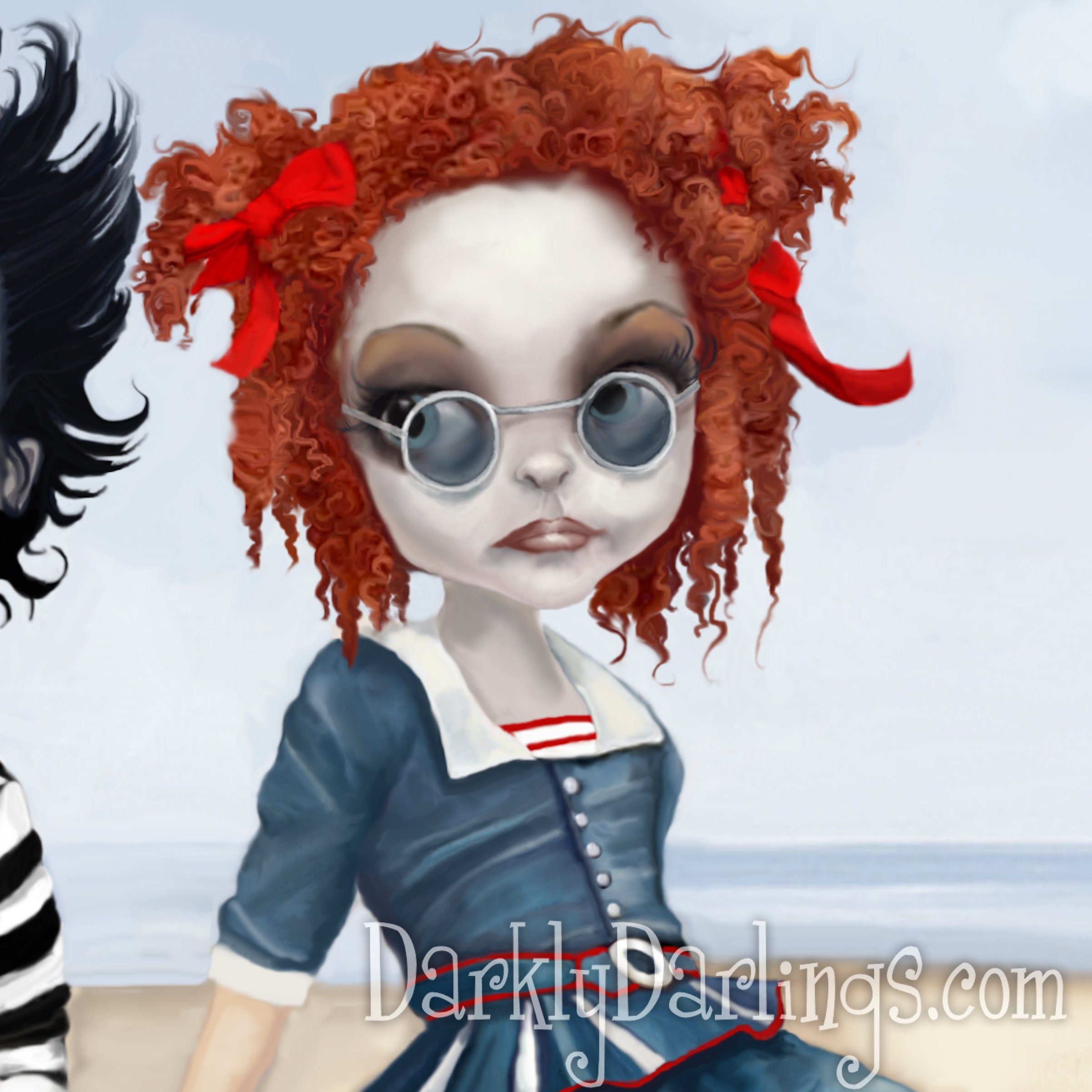 Sweeney Todd & Mrs Lovett Art / Tim Burton Fan - Etsy