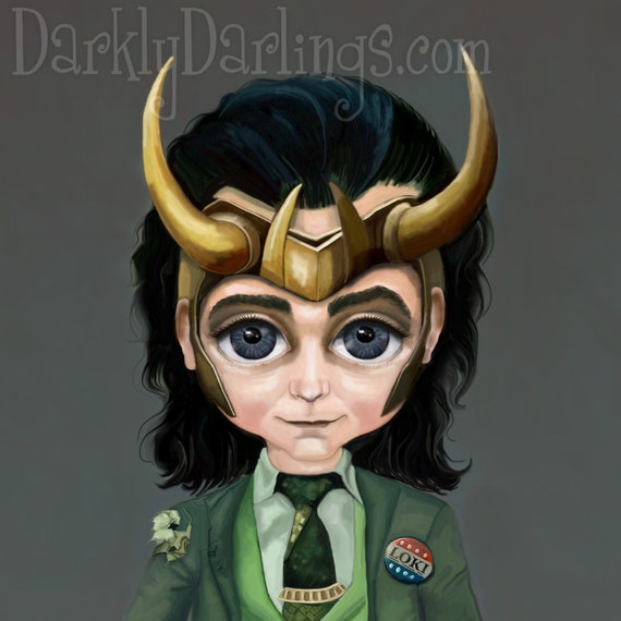 Chibi Tom Hiddleston