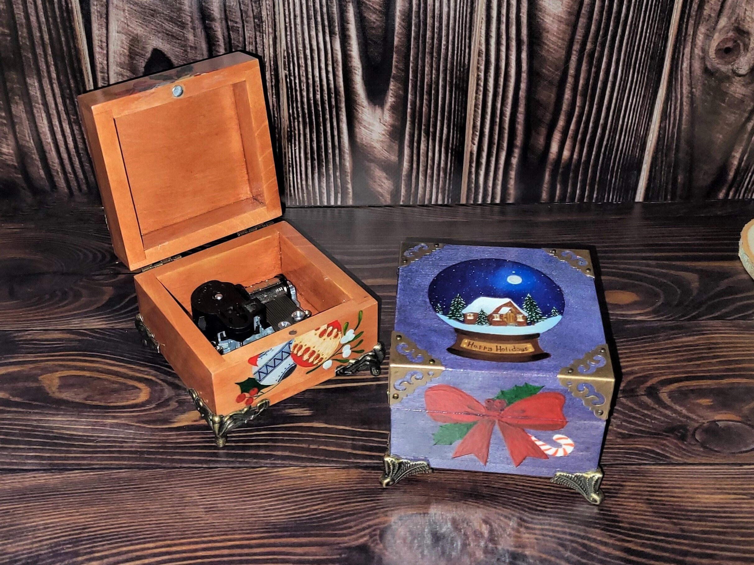 Christmas Girts, Music Box, Keepsake Box, Snow Globe - Etsy