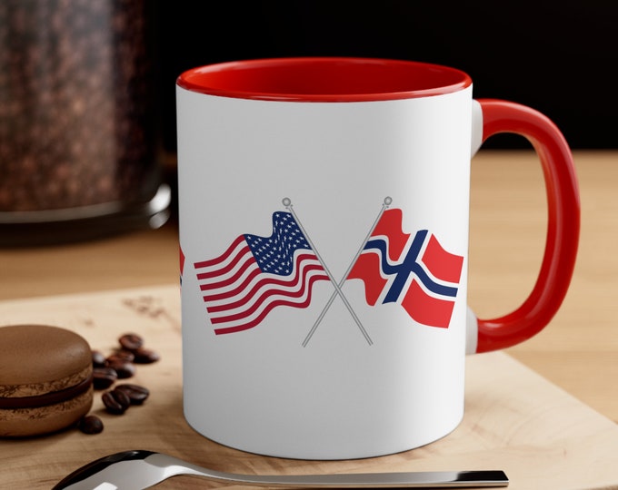 Norwegian Mug - Made in America With Norwegian Parts - Coffee Mug ...