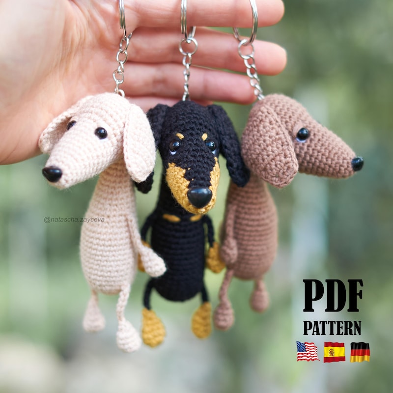 Dog Shark Keychain - Etsy