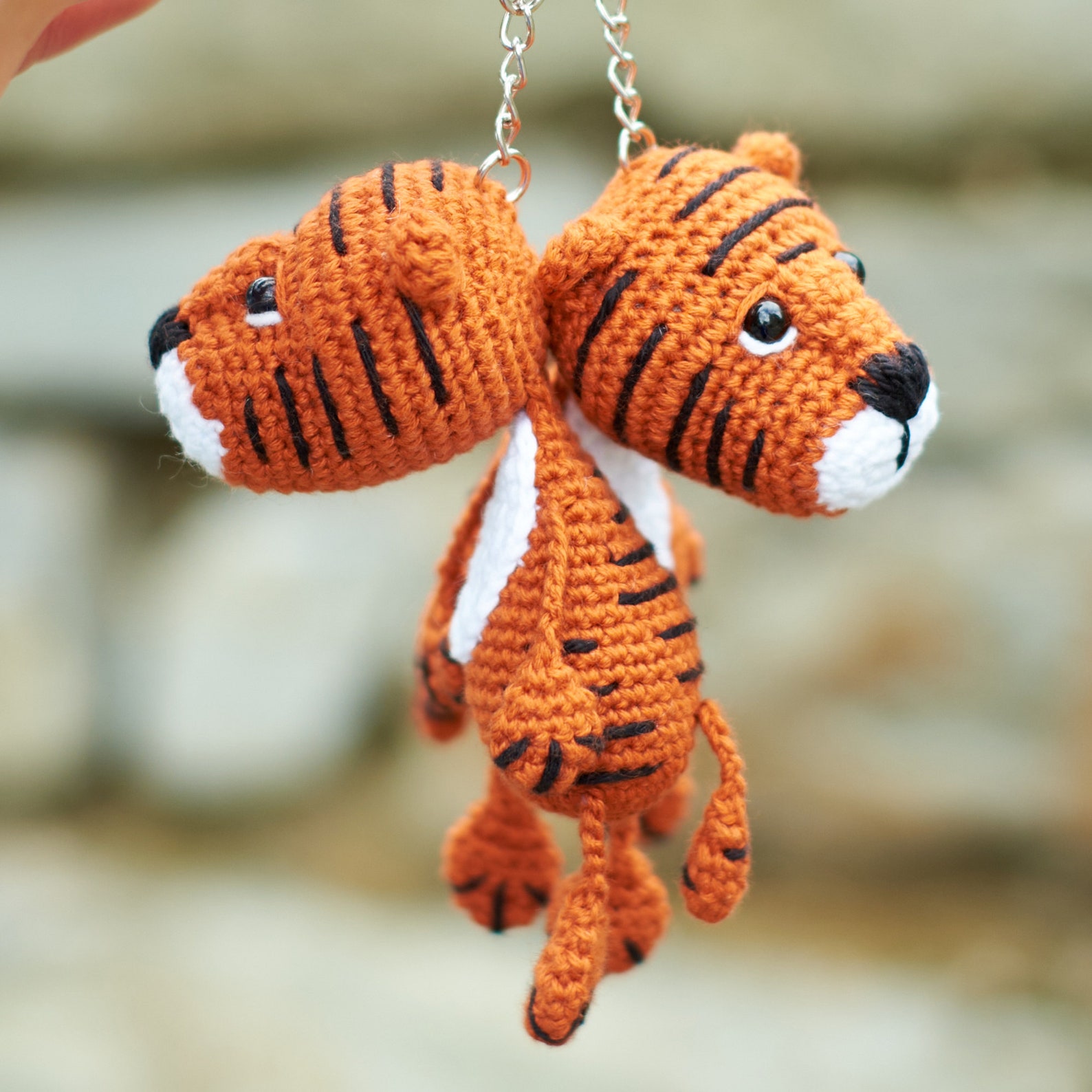 Crochet PATTERN Keychain Tiger Amigurumi Pattern Crochet Tiger - Etsy ...