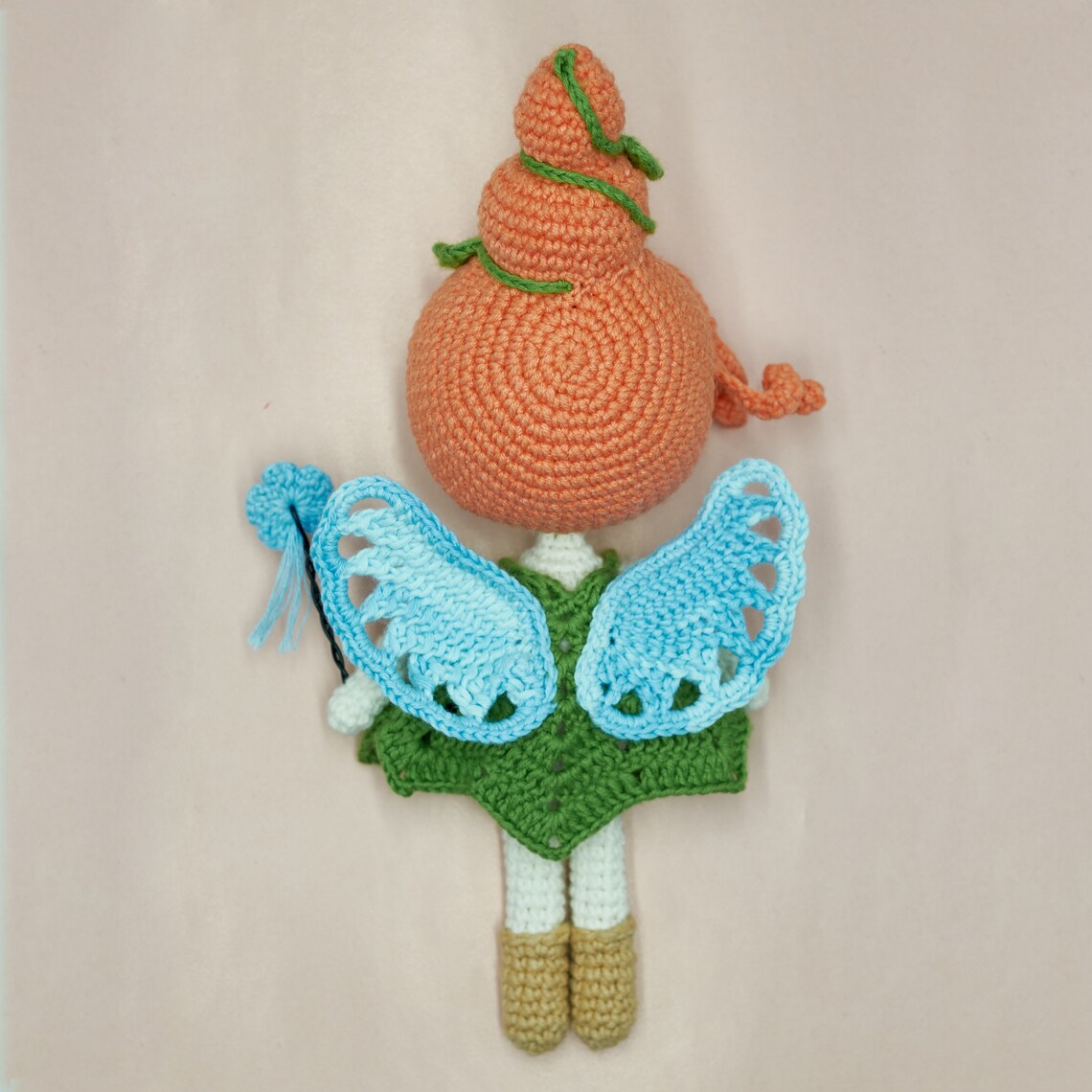 Fairy crochet PATTERN Amigurumi Forest fairy Crochet doll | Etsy