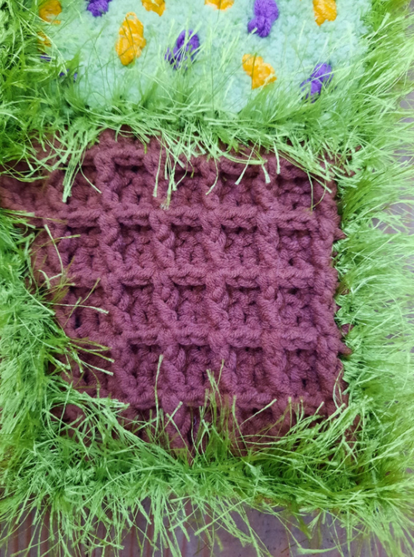 Crochet Farm Rug PATTERN: Children's Play Mat (PDF Pattern) - Etsy