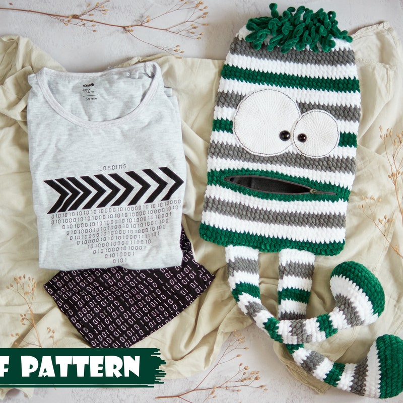 Crochet Pajamas Holder - Etsy