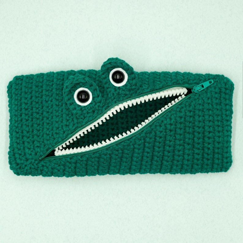 Pencil Case Crochet PATTERN. Crochet Pencil-box Monster. - Etsy
