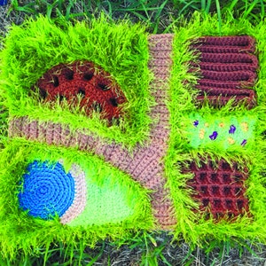Crochet Farm Rug PATTERN: Children's Play Mat (PDF Pattern) - Etsy