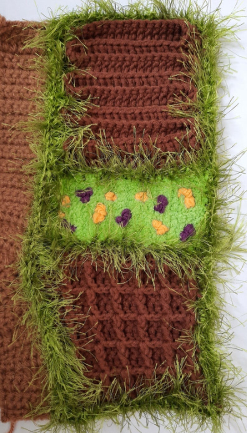 Crochet Farm Rug PATTERN: Children's Play Mat (PDF Pattern) - Etsy
