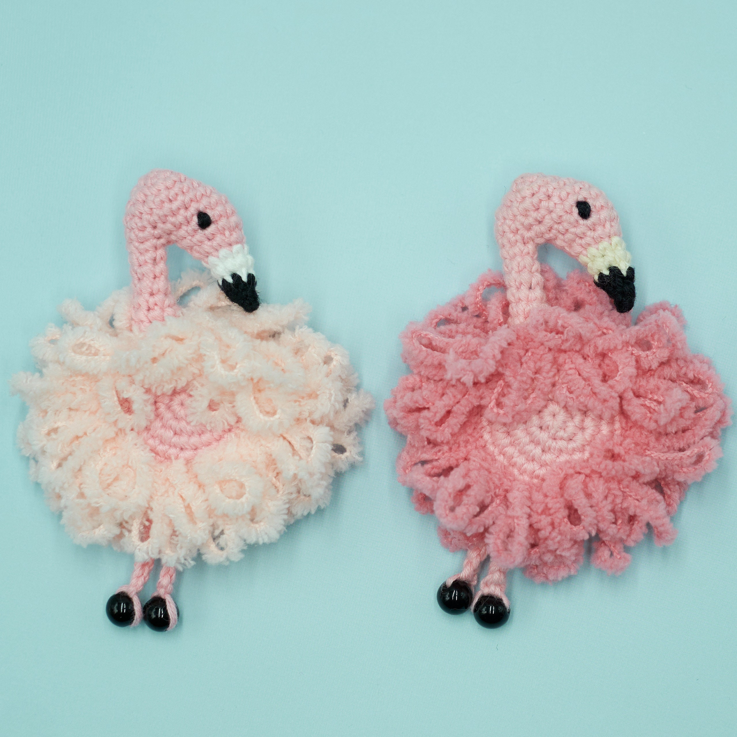 Crochet PATTERN Brooch Pink Flamingo. Amigurumi Pattern. - Etsy