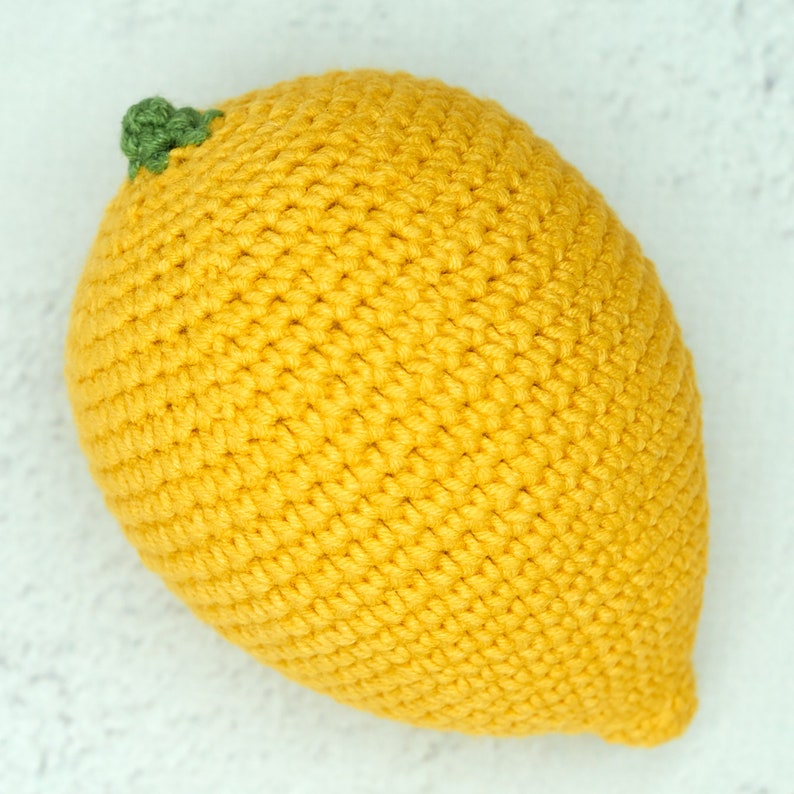 Crochet PATTERN Lemon and Slices Amigurumi Pattern Crochet | Etsy