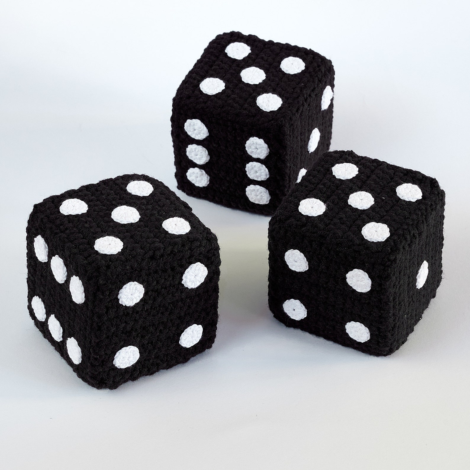 Dice. Crochet PATTERN. Crochet Playing Cube Pattern Game Cube - Etsy