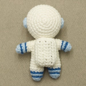 Amigurumi PATTERN Spaceman Crochet Keychain Pattern Astronaut Toy ...