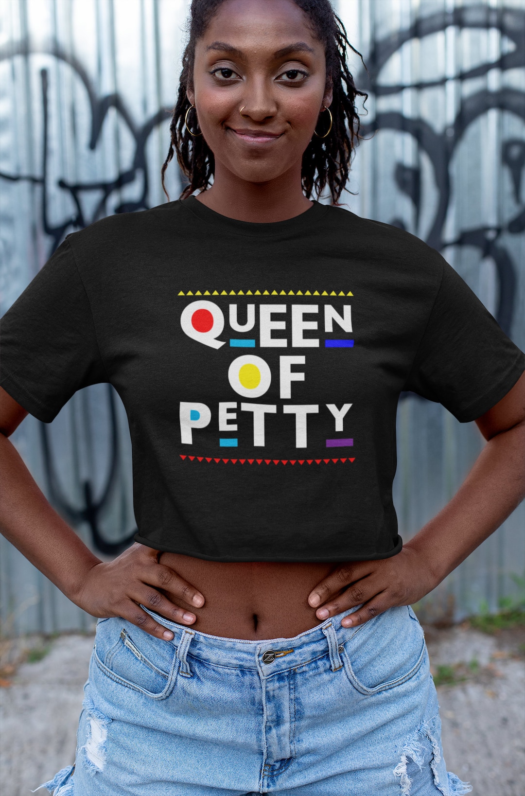 Queen of Petty SVG PNG and Mockup - Etsy